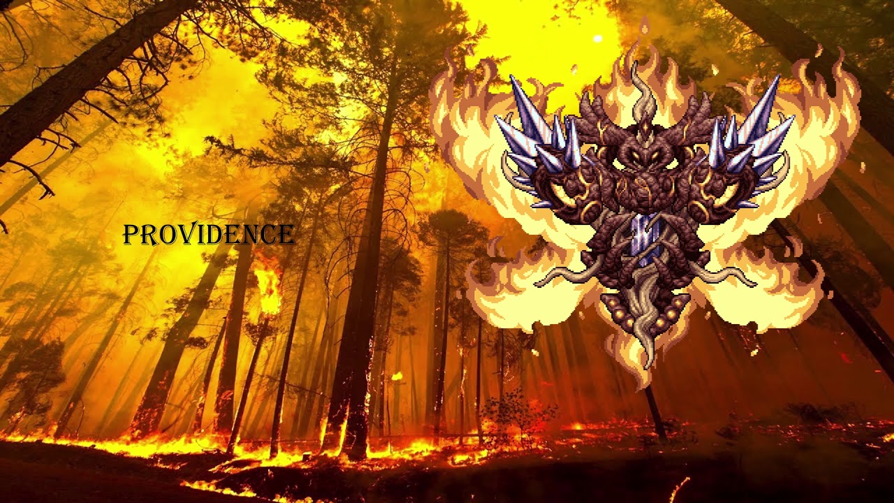 The story of Providence and the Profaned Guardians (Terraria Calamity ...