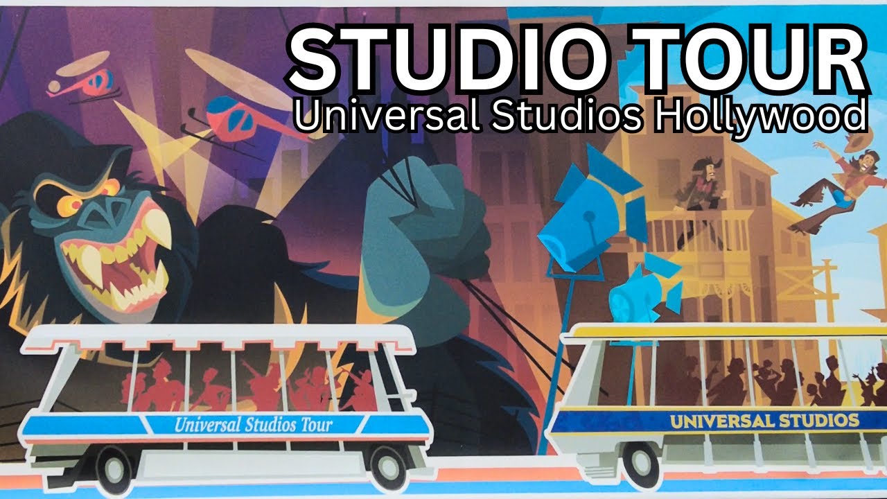 Backlot Tram Tour | Universal Studios Hollywood | Ridethrough | October ...