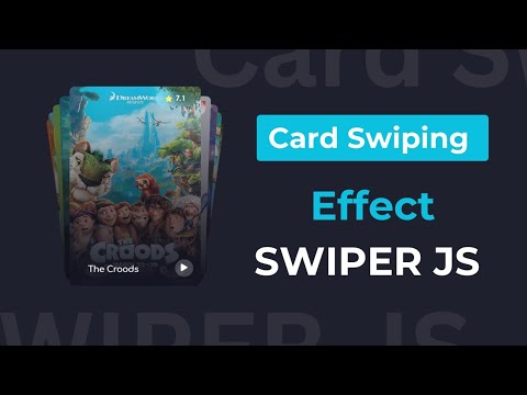 You Won't Believe How Easy Card Swiping Can Be with Swiper JS! - YouTube