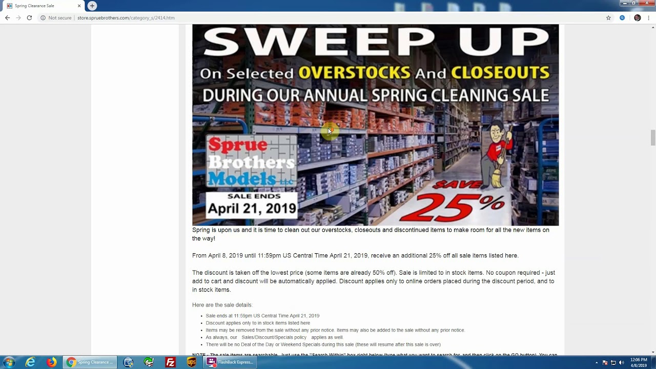 How to search our Spring Clearance Sale - YouTube