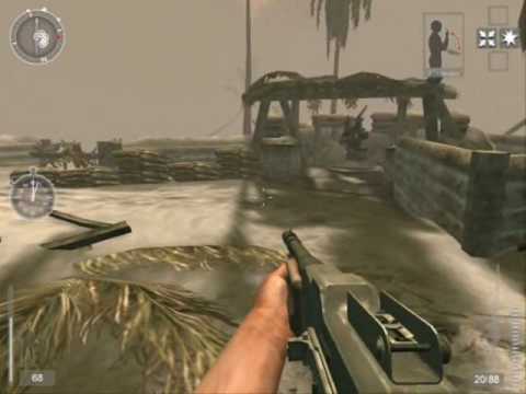 Medal of Honor Pacific Assault-Tarawa Red Beach part 2 - YouTube