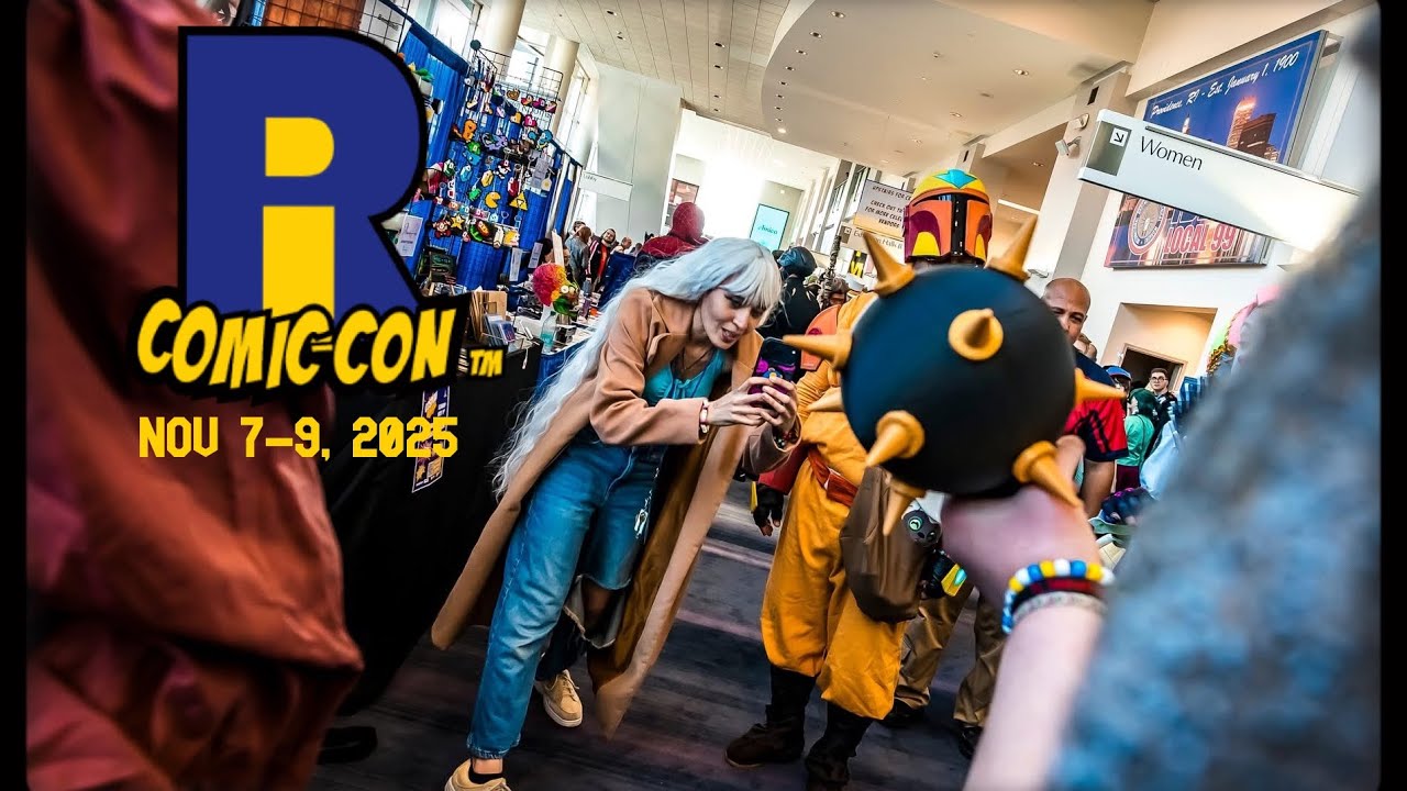 Rhode Island Comic Con 2025 - YouTube