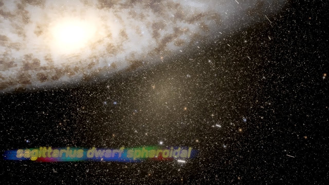 Sagittarius dwarf Spheroidal Galaxy - Space Engine 2021 - YouTube