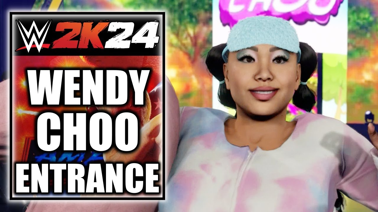 WWE 2K24 Wendy Choo Entrance Cinematic - YouTube