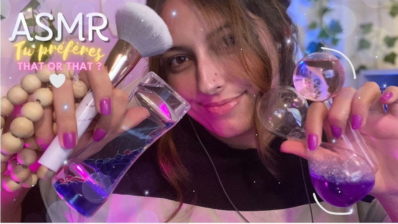 ASMR | 49 MINUTES de pure DÉTENTE 🌼 (THAT or THAT ?) - YouTube