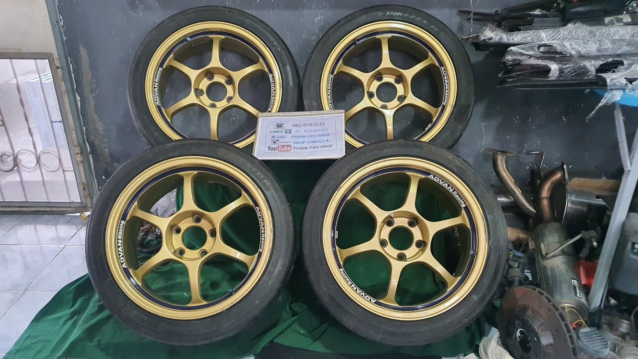 #ล้อแท้ญี่ปุ่น advan rg1 - YouTube