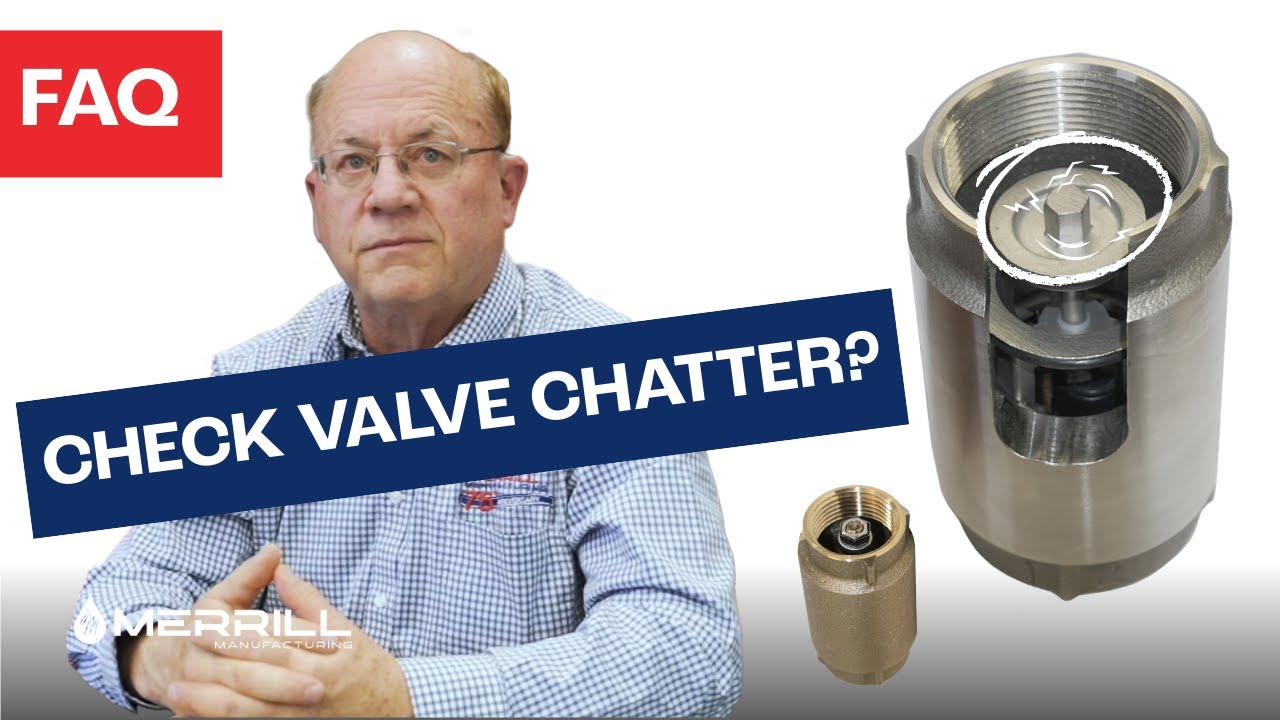 What Causes Check Valve Noise? Understanding Check Valve Chatter - YouTube