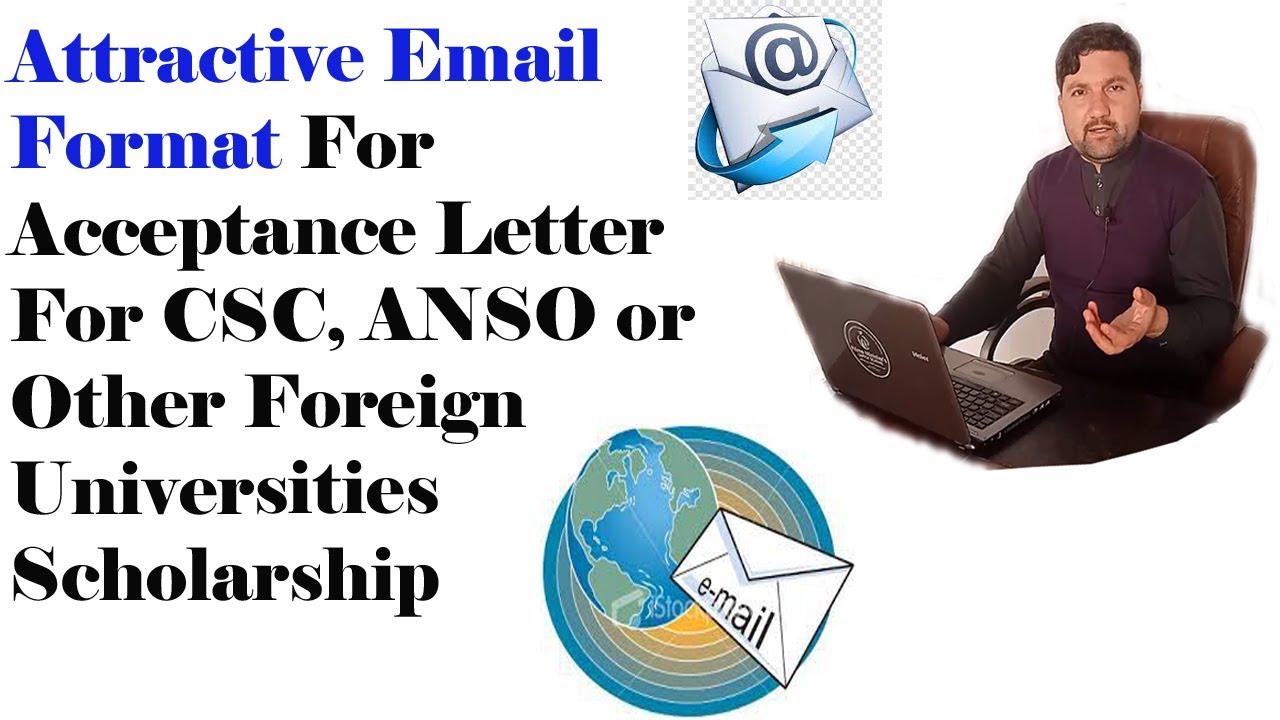 Email Format For Acceptance Letter For CSC Scholarship for Chinese ...
