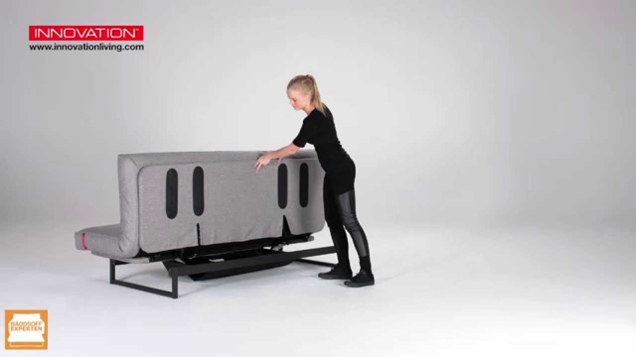 Fraction 120cm Futon Sofa bed from Innovation living - YouTube