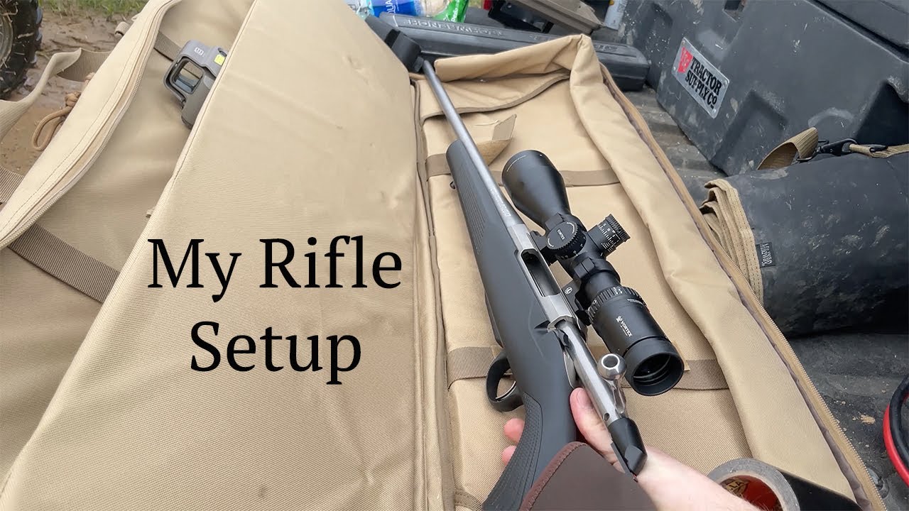 My Rifle Set up + The Ideal Adirondack Hunting Rifle? - YouTube