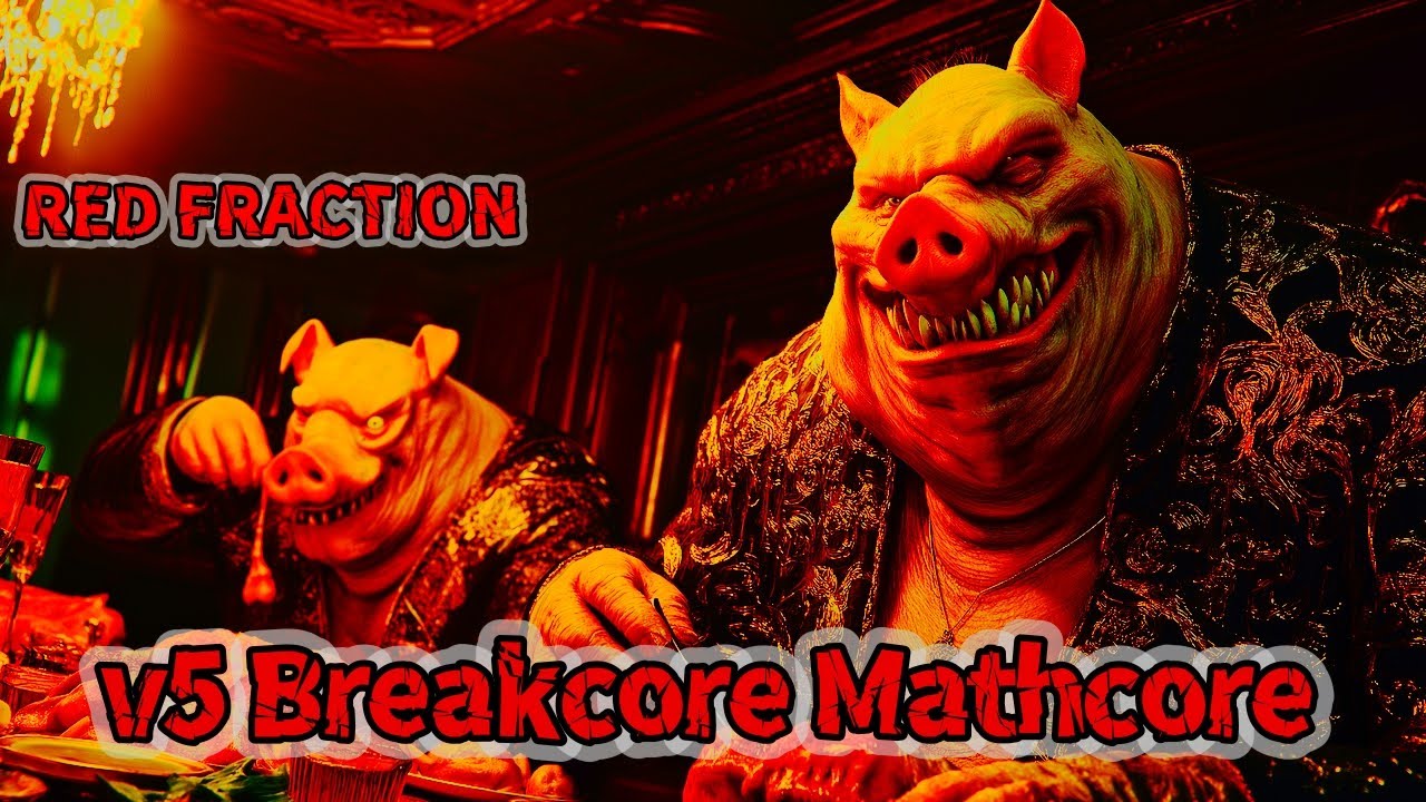 RED FRACTION v5 Breakcore Mathcore version mastered SUNOv5 - YouTube