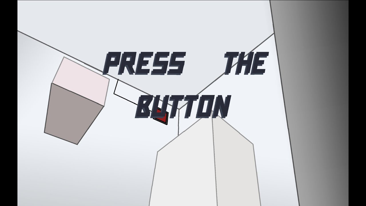 press the button all endings (geometry dash) - YouTube