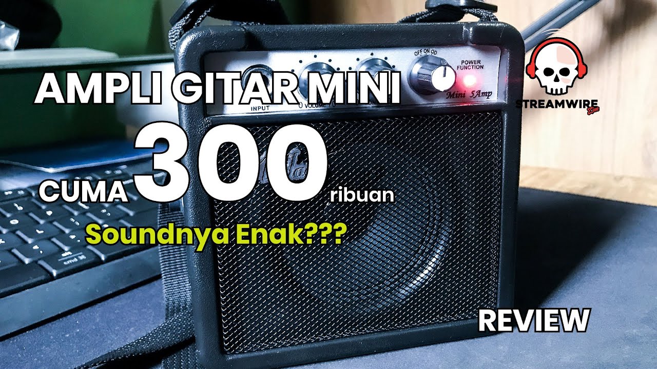 REVIEW - AMPLI GITAR MINI HARGA 300ribuan, KEREN?? Mini Gitar Amp ...