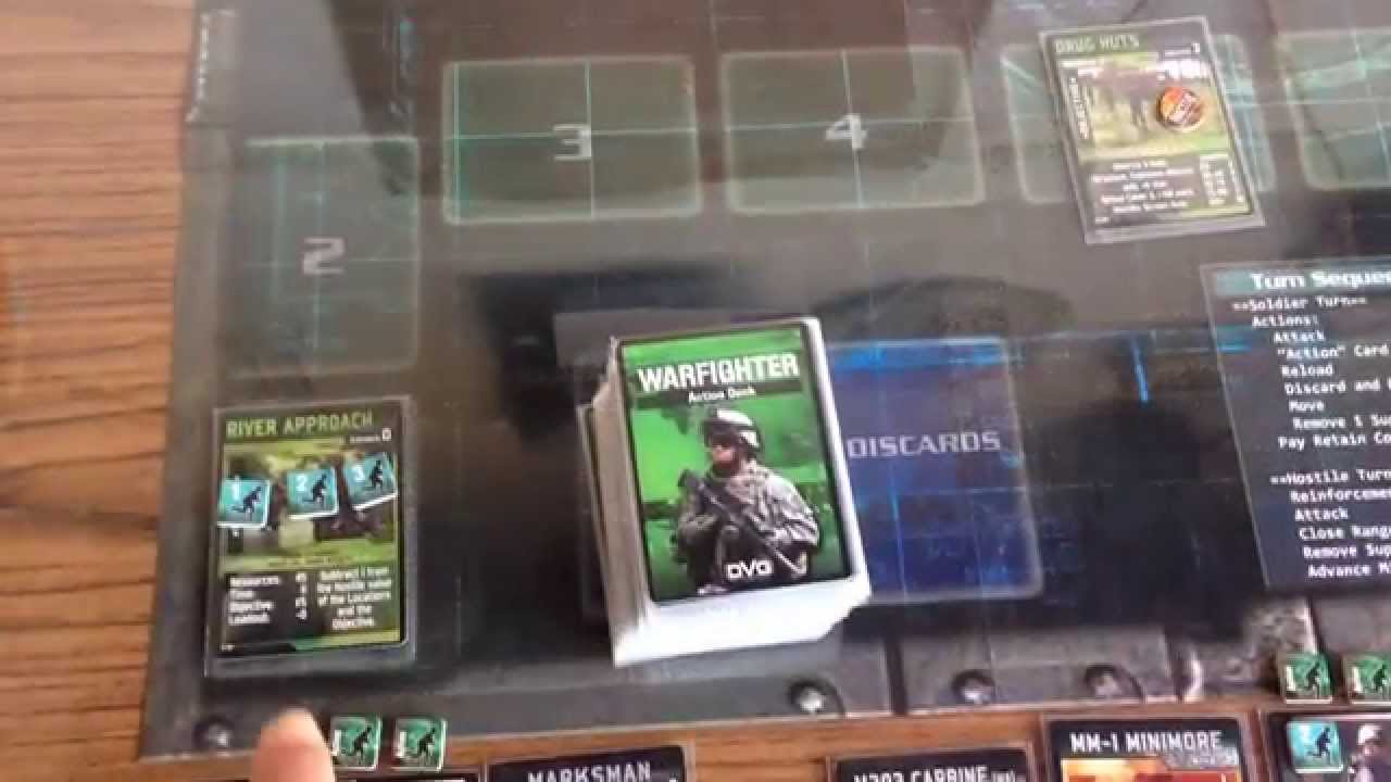 Warfighter: Tactical Special Forces Card Game Review - YouTube