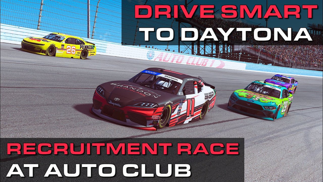 Drive Smart To Daytona: Recruitment Race at Auto Club - YouTube