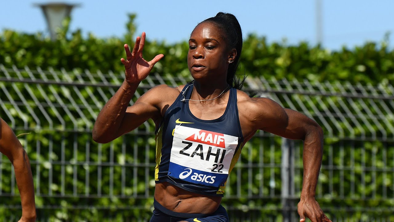 Albi 2020 : Finale 200 m F (Carolle Zahi en 22''98) - YouTube