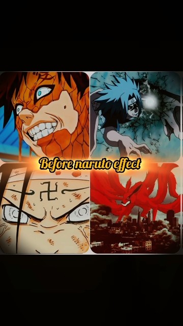 after naruto effect #viralvideo #naruto - YouTube