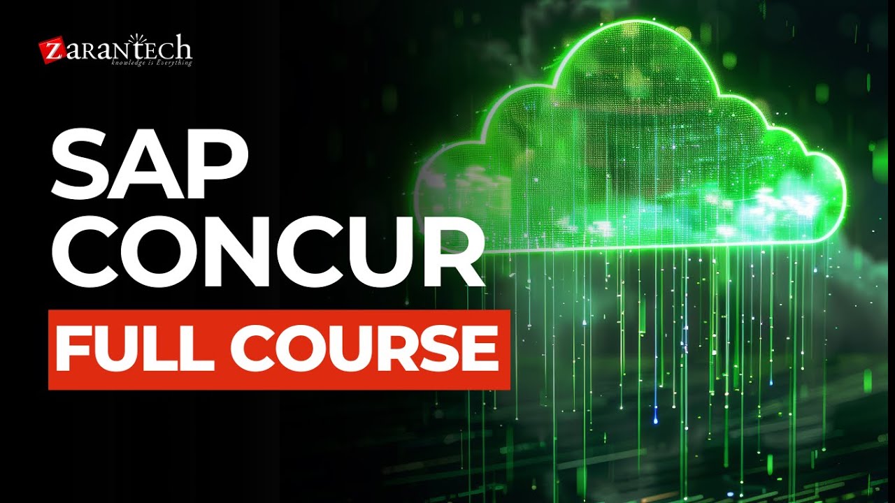 SAP Concur Full Course | ZaranTech - YouTube