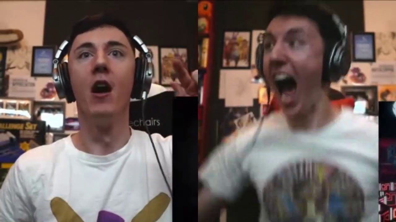 Dawko Steve In Smash Bros Reaction VS Security Breach Reaction - YouTube
