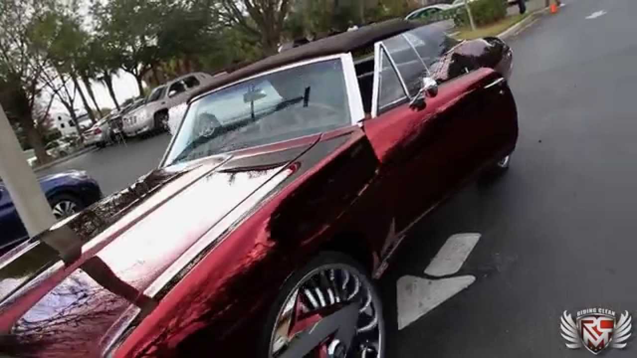 Plies Bronze Pontiac Lemans on 26" DUB Zig-Zag rims - YouTube