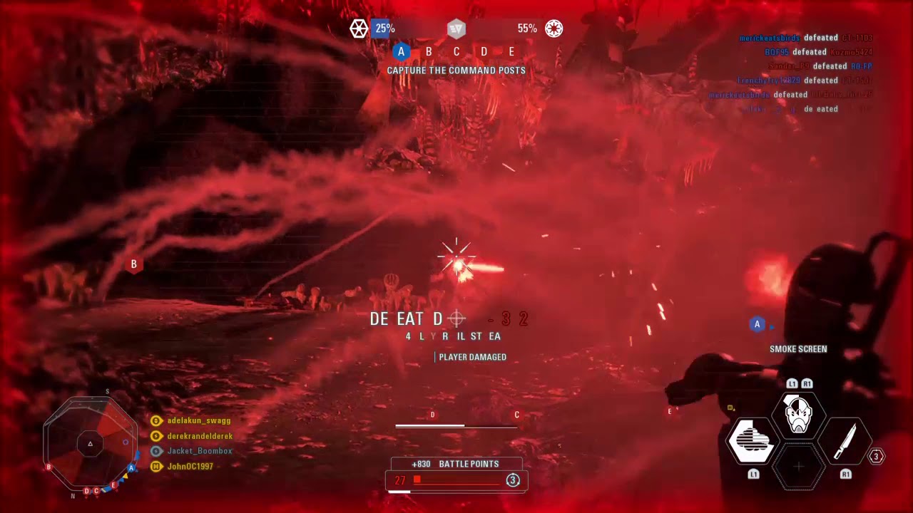 STAR WARS™ Battlefront™ II Infiltrator Hero Kill - YouTube