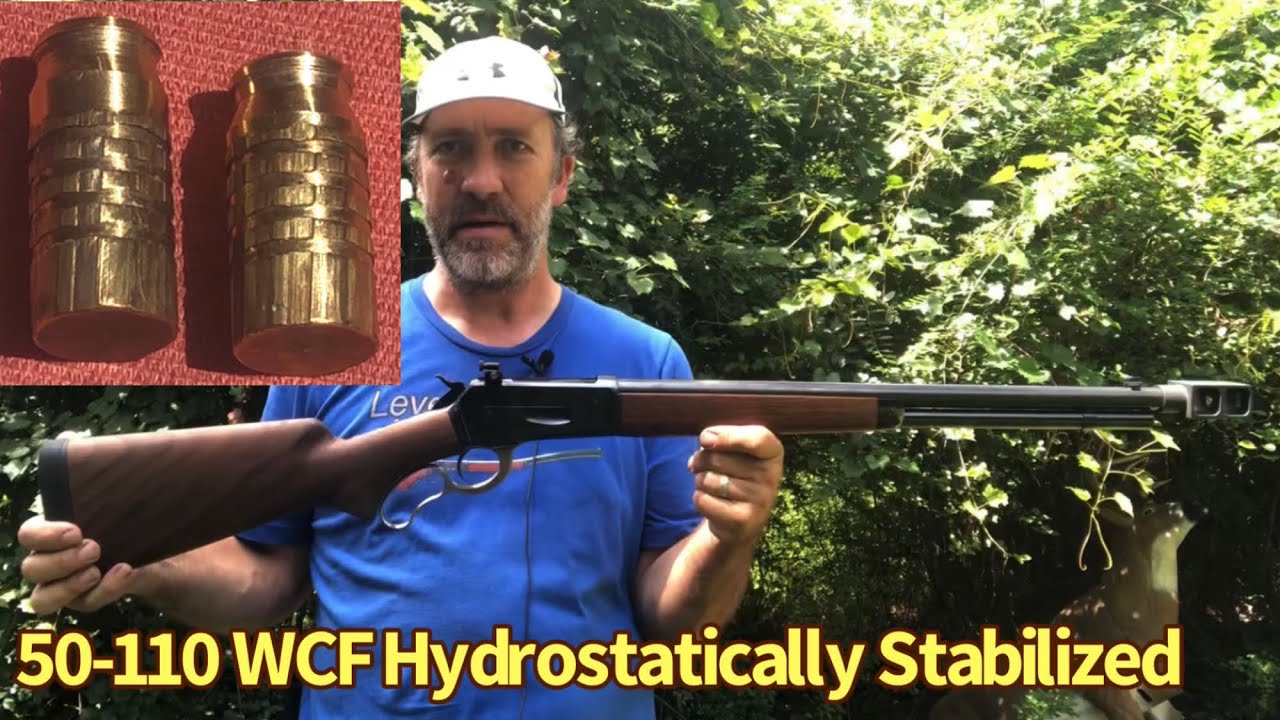 50-110 WCF Hydrostatically Stabilized Solids in Ballistic gel - YouTube