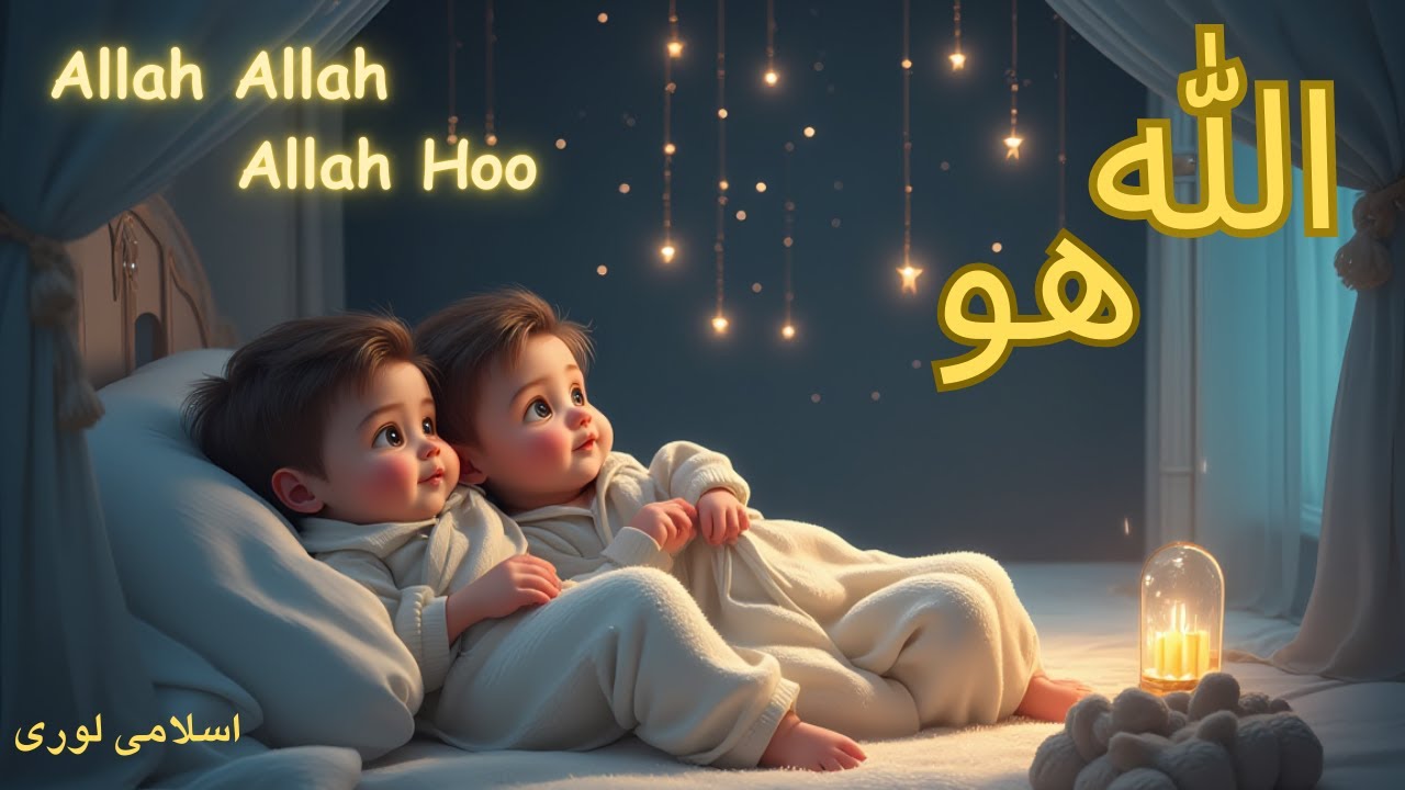 Allah Hoo Allah Hoo | Peaceful Islamic Lullaby for Babies | Islamic ...
