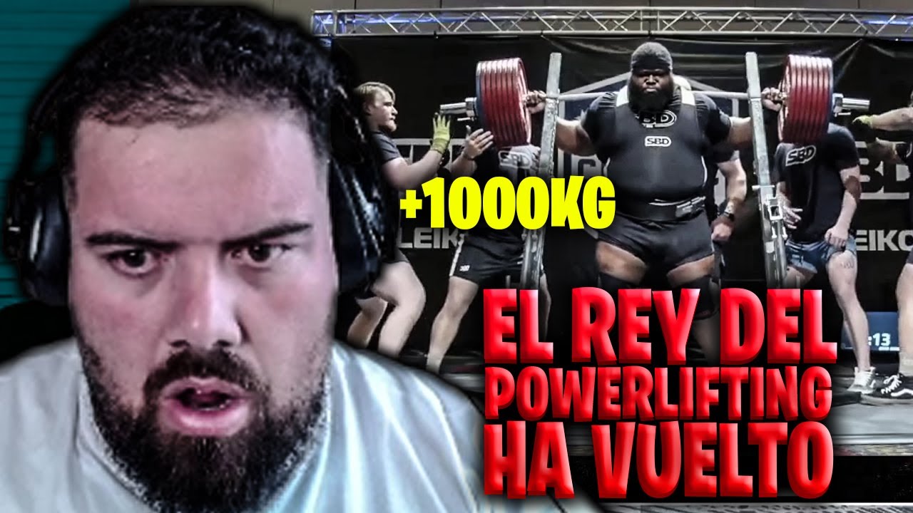 LEVANTA +1000KG VUELVE EL REY DEL POWERLIFTING POR TODO LO ALTO | RAY ...