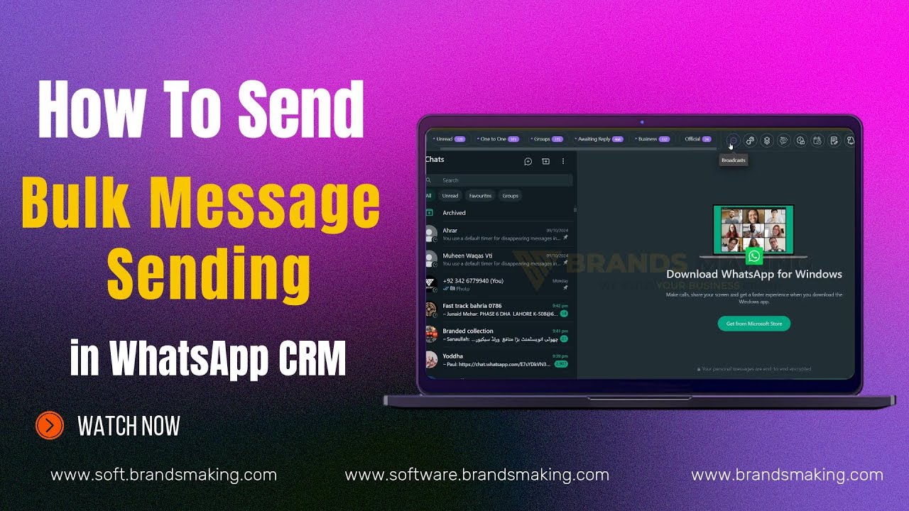 2 How To Send Bulk Message Sending - YouTube