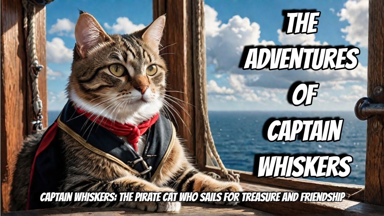 Captain Whiskers: The Pirate Cat Who Sails for Treasure and Friendship ...