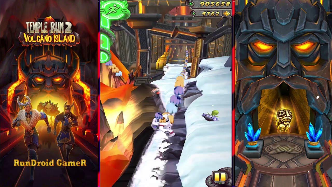 Temple Run 2 Volcano Island Android Gameplay | Selene Celeste | Mystery Boxes Opening #6 - YouTube