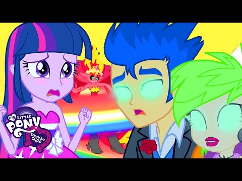 Equestria Girls | The Elements of Harmony Defeat Sunset Shimmer | MLP EG Movie