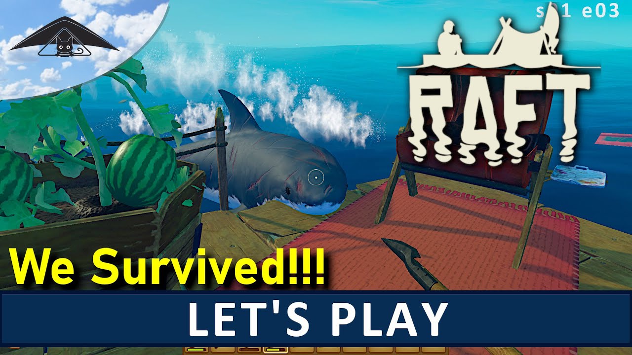 Let's Play Raft s01 e03 - YouTube