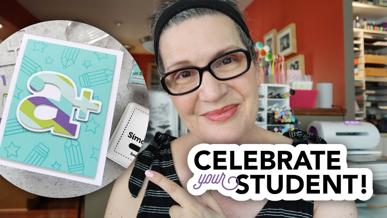 A clever card to celebrate your A+ student! (easy way to use scraps ...