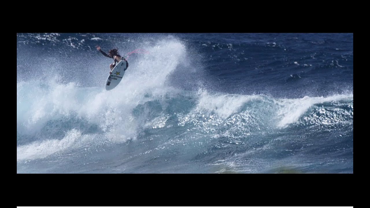 Matt Meola Invents New Aerial Surf Trick - YouTube