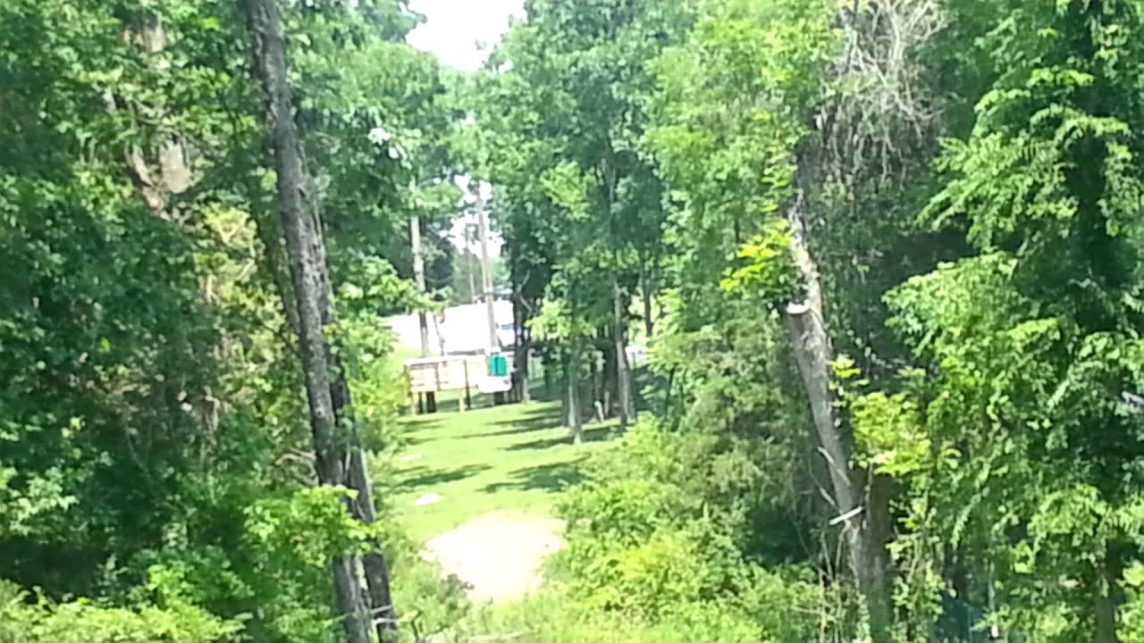 Tree top adventure park at nashville shores - YouTube