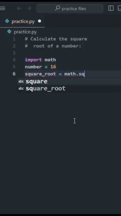 Calculate The Square Root Python Pythonprogrammingcodinglearnpython Pythonforbeginners 