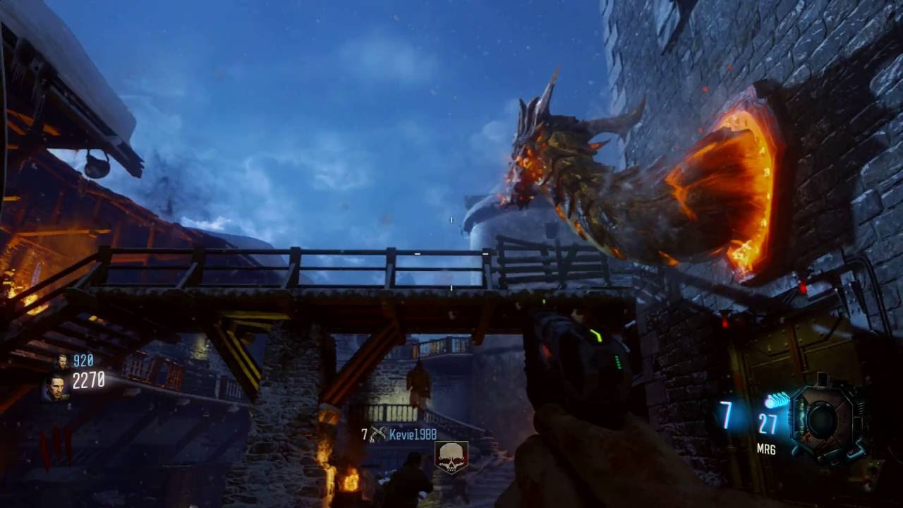 Call of Duty BO3 Zombies - Feeding my Dragon - YouTube