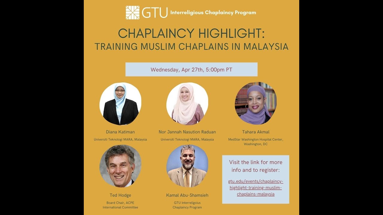Chaplaincy Highlight: Training Muslim Chaplains in Malaysia - YouTube