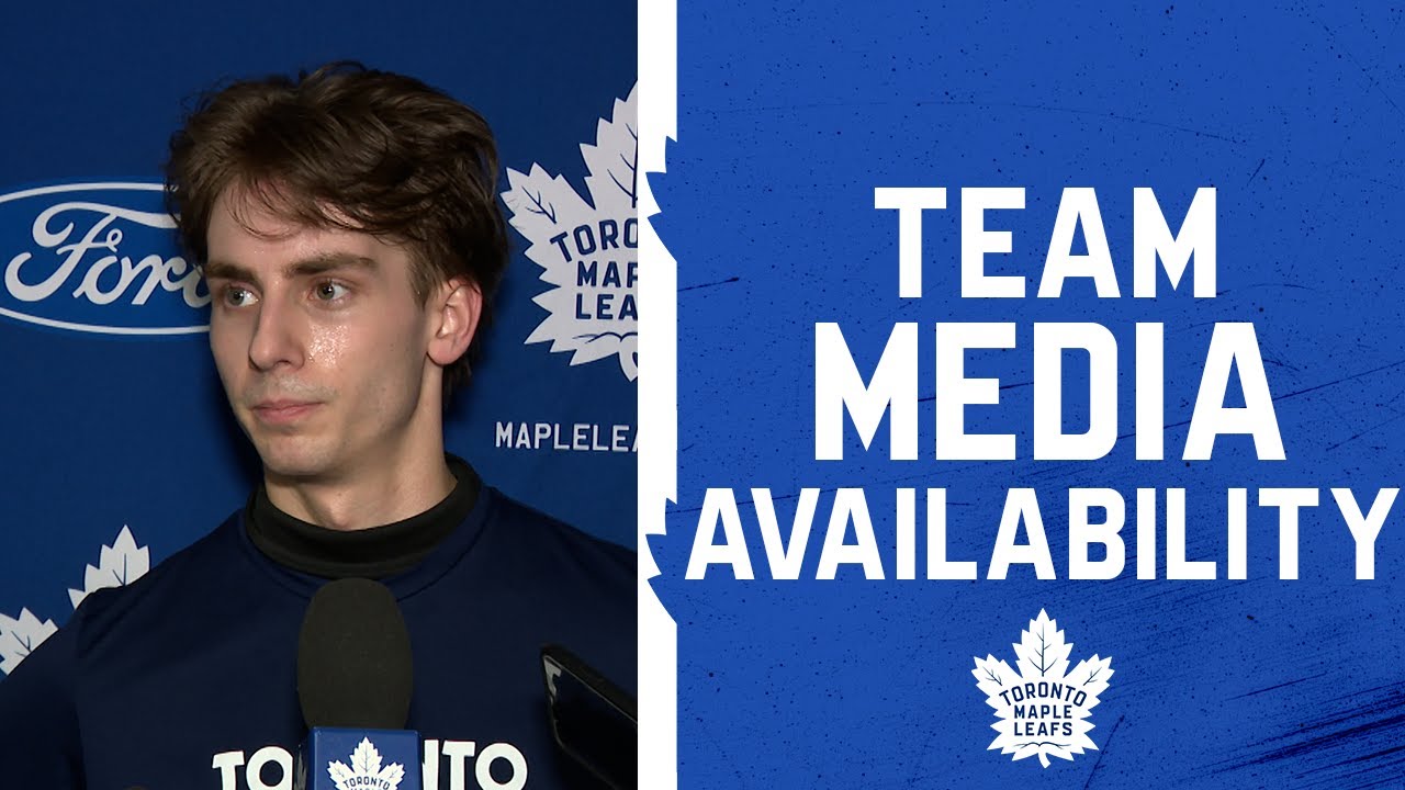 Maple Leafs Media Availability | Practice | September 13, 2024 - YouTube