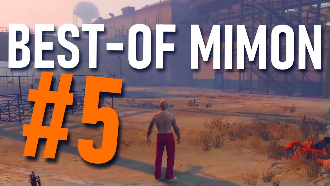 BEST OF MIMON #5 - En prison | 21JUMPCLICK [GTA RP] - YouTube