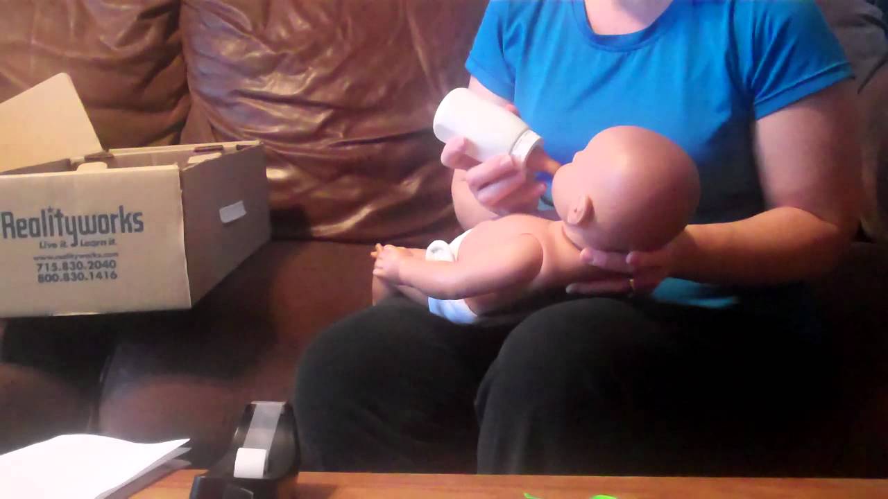 BTIO Baby Think It Over Real Care Caucasian Boy Doll - YouTube