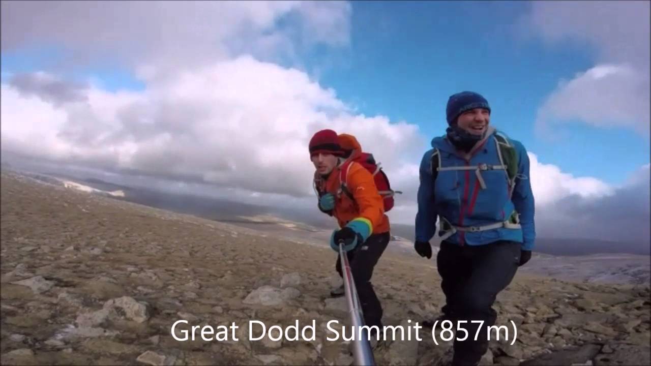 Great Dodd and Clough Head January 2016 (Lake District) - YouTube