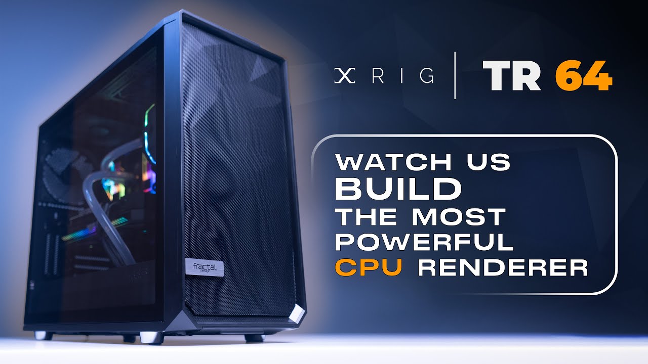 64 Core | Custom Loop | Extreme OC | Rendering Beast - YouTube