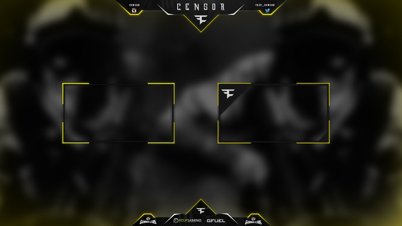 Free GFX: Free Twitch Overlay Template Stream & Video / PSD ...