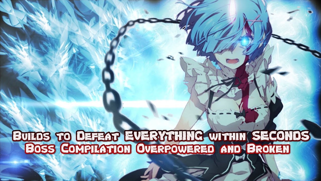 Code Vein Builds to Defeat EVERYTHING within SECONDS Boss Compilation Overpowered and Broken ...