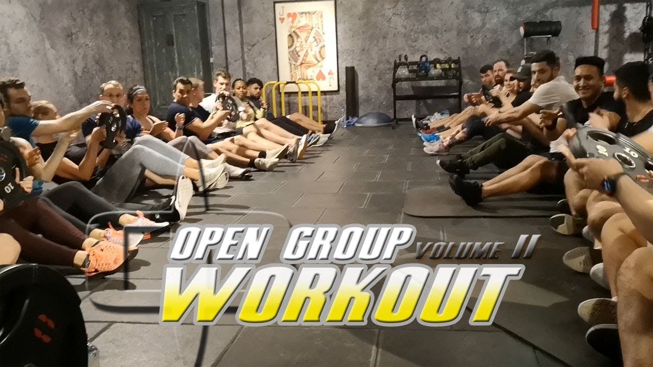 Open Group Workout Vol. II | Game with weight plates | Team Exercises ...