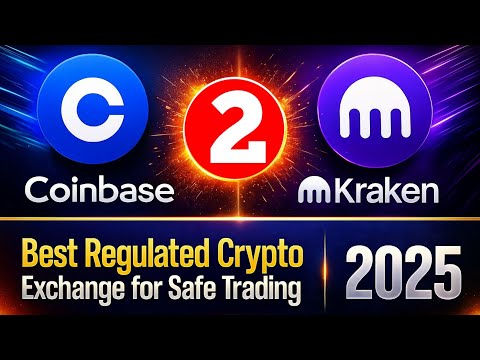 Coinbase vs Kraken (2025) 🔒 | Best Regulated Crypto Exchange for Safe Trading