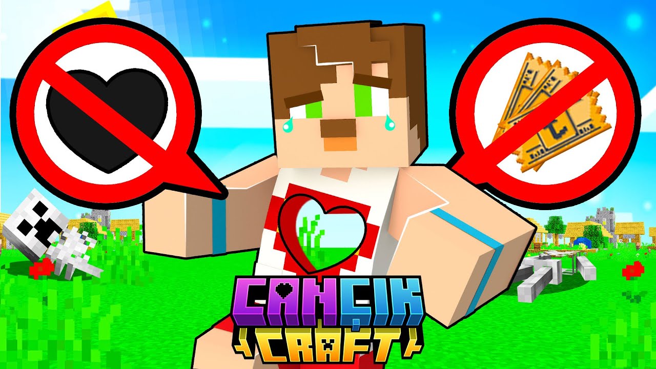 🔴 CANÇIKCRAFT - 99 TL KATLAMA CHALLENGE - Minecraft - YouTube
