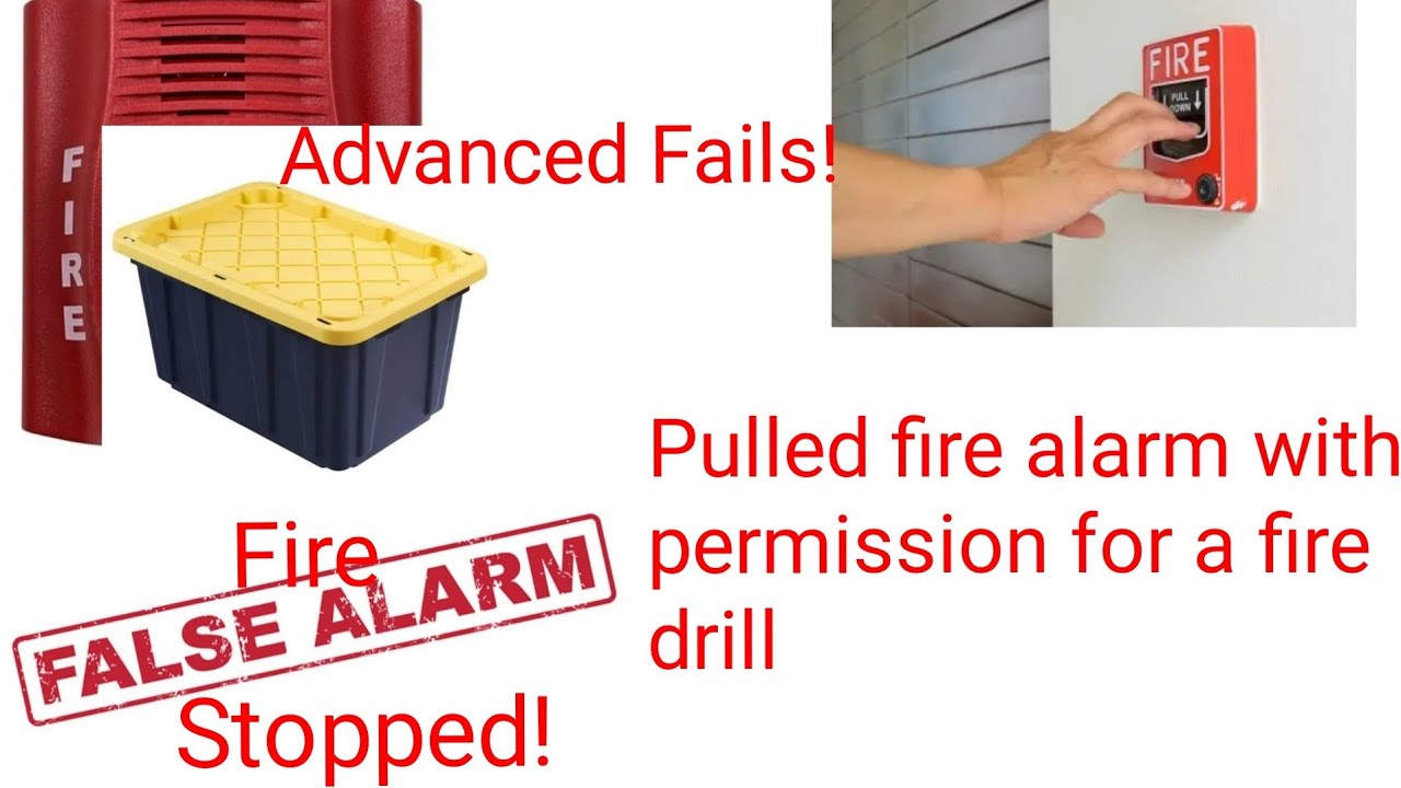 3 events related to fire alarms happened at school today! - YouTube